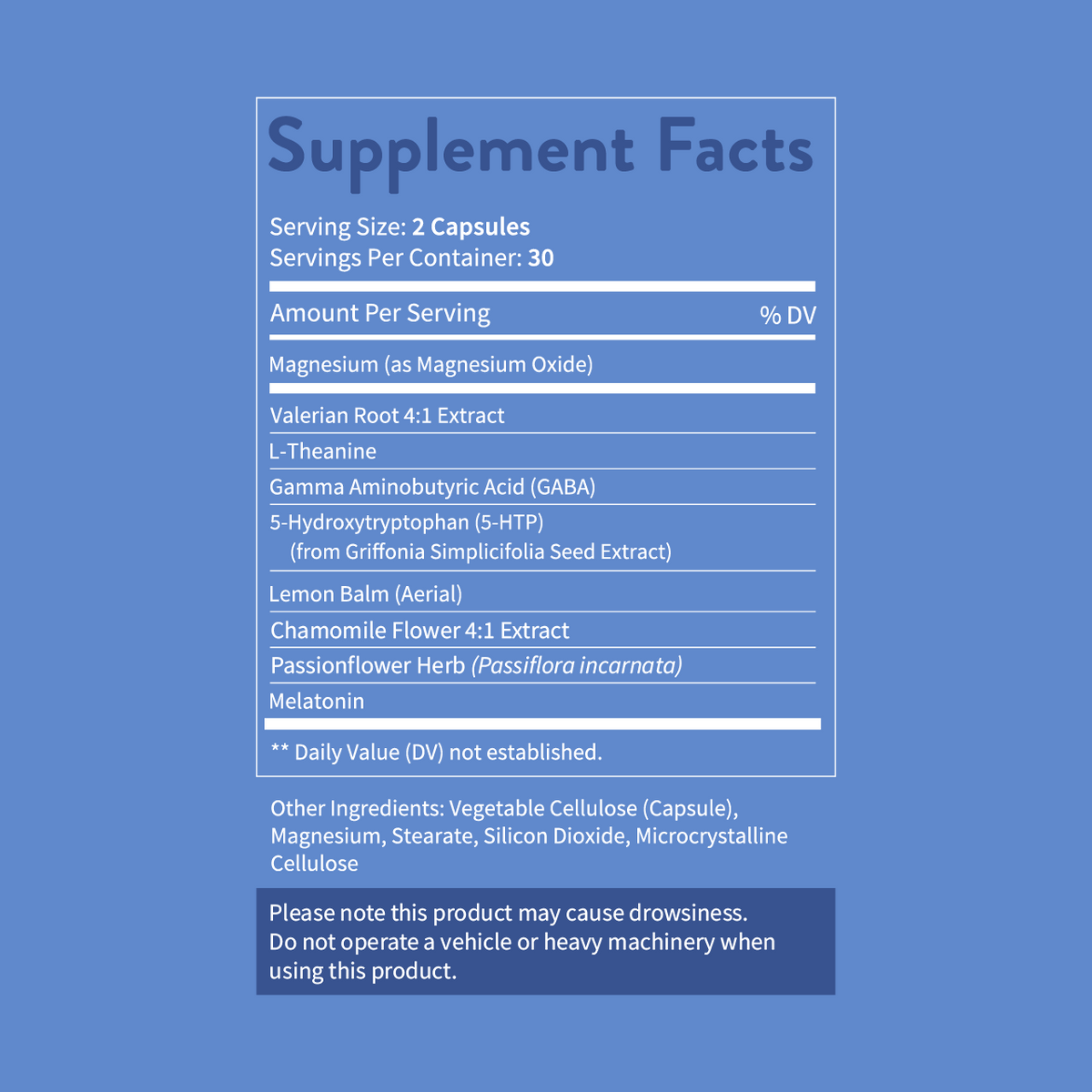 Rest Sleep Aid Supplements - Sleep Support Formula with Valerian Root ...